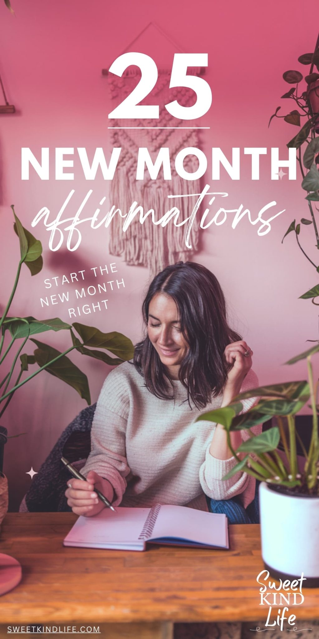 25 New Month Affirmations to Start the Month with Positivity - Sweet ...